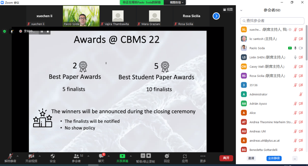 Conference Photos – CBMS 2022